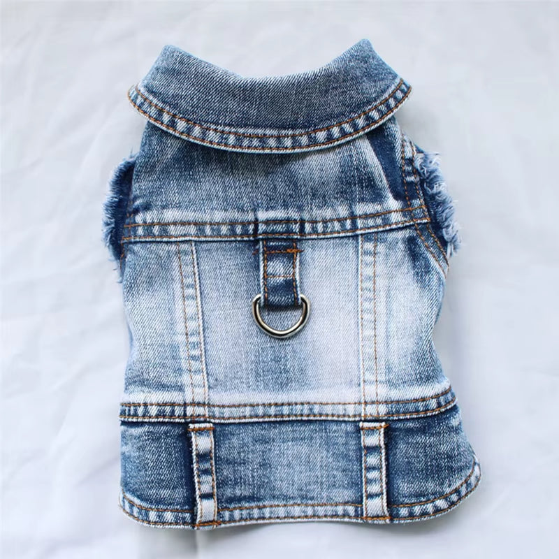 Paws & Lush Summer Denim Vest – PetPimper
